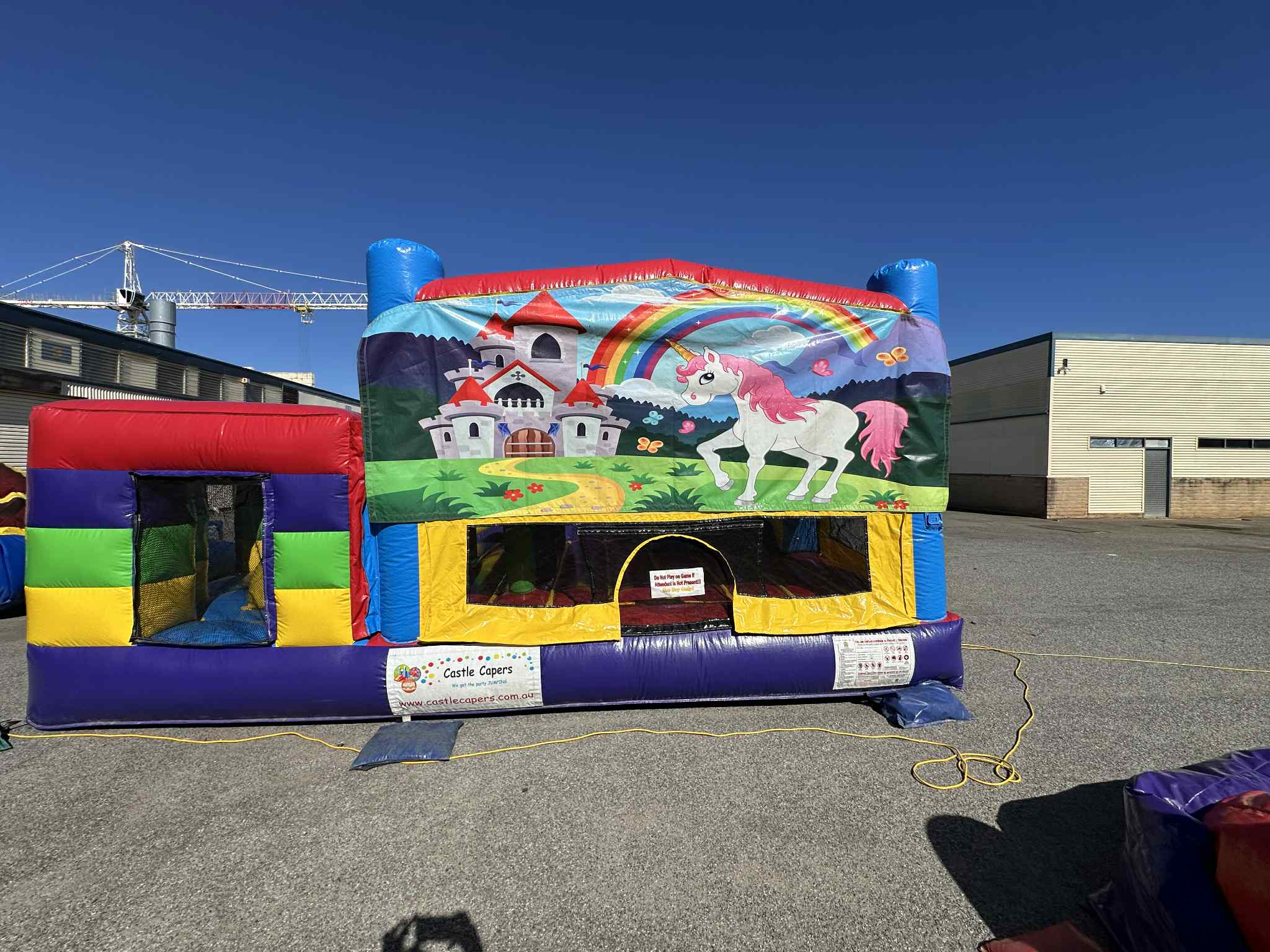 Unicorn Multi Challenge Combo Obstacle Course Hire Adelaide | SA Wide