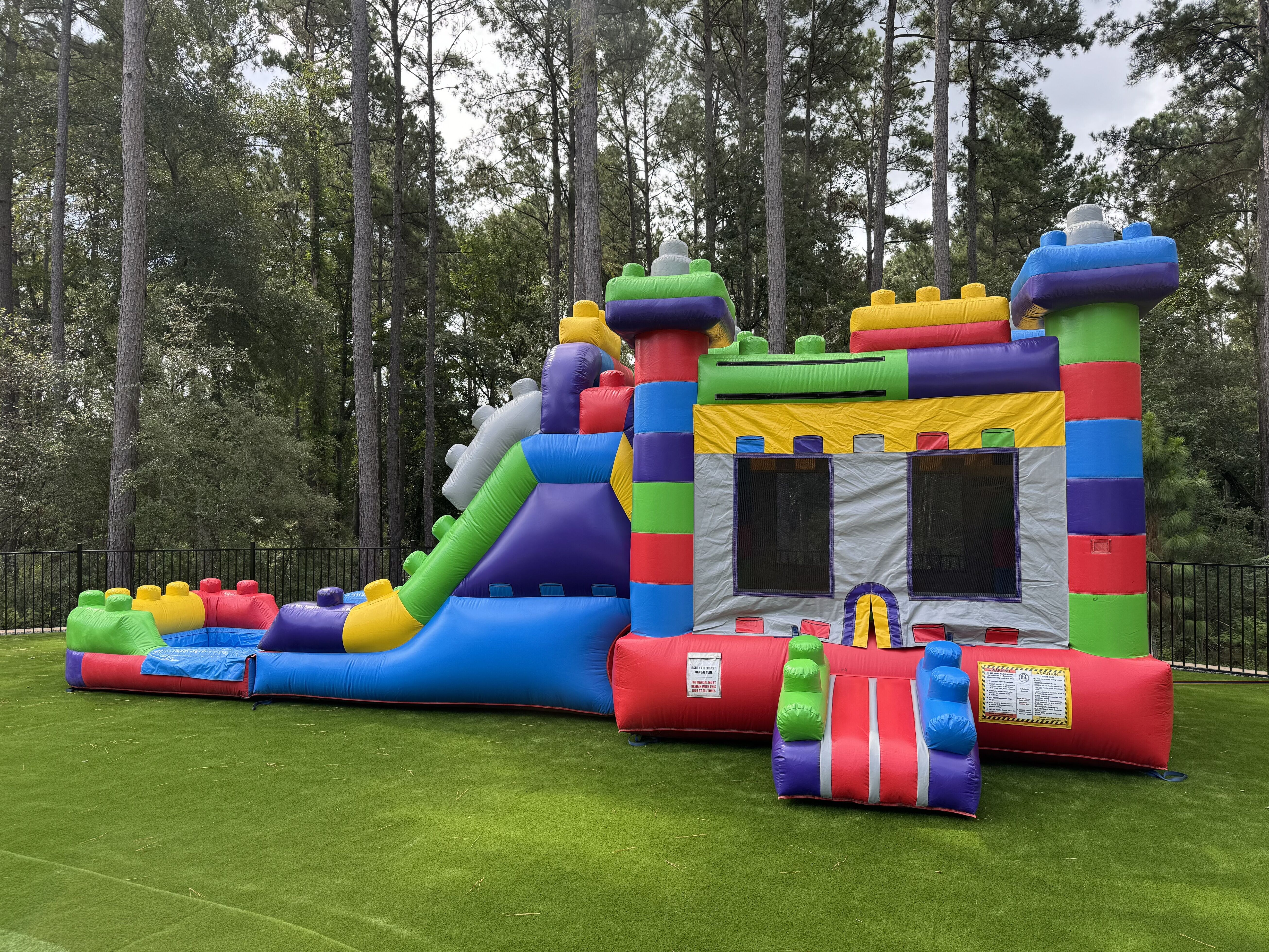 Mega Block Combo - Bounce House Rentals in Cleveland, TX | Imagine ...