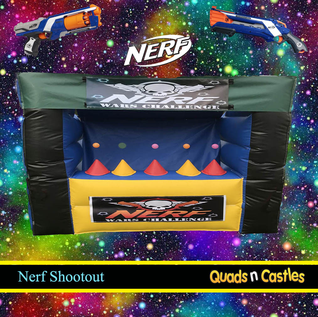 Nerf Shootout - Bouncy Castle & Inflatables Hire in All Areas | Quads n ...
