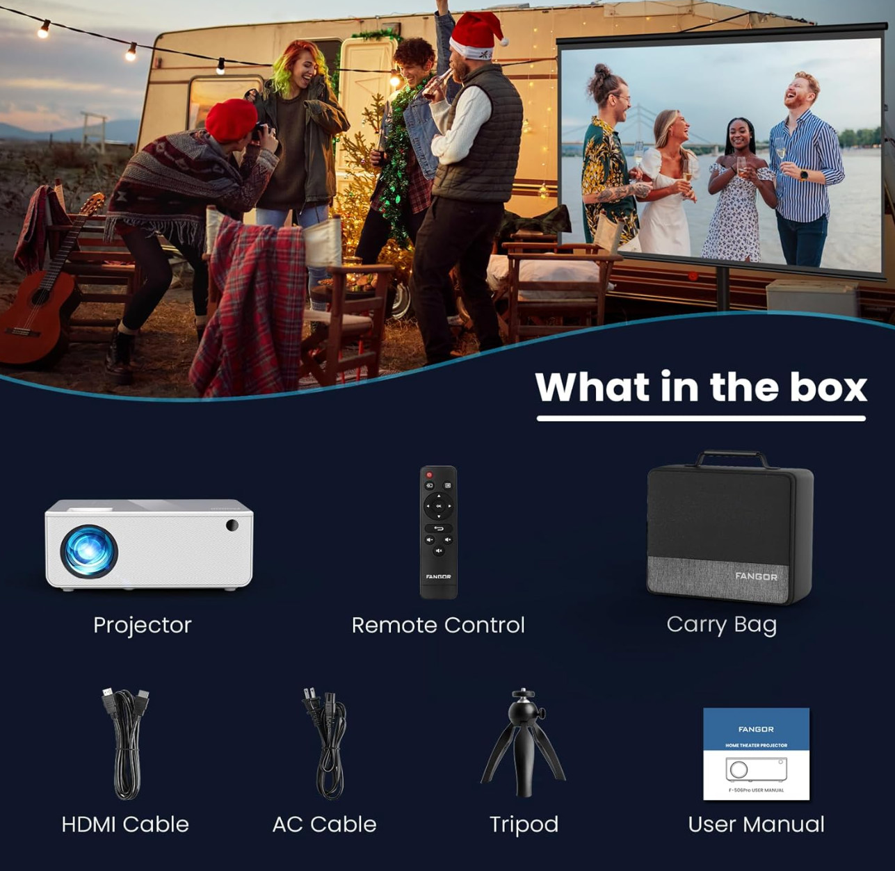 Outdoor Movie Night - Hire in OK | Mo Bounce Inflatables Plus