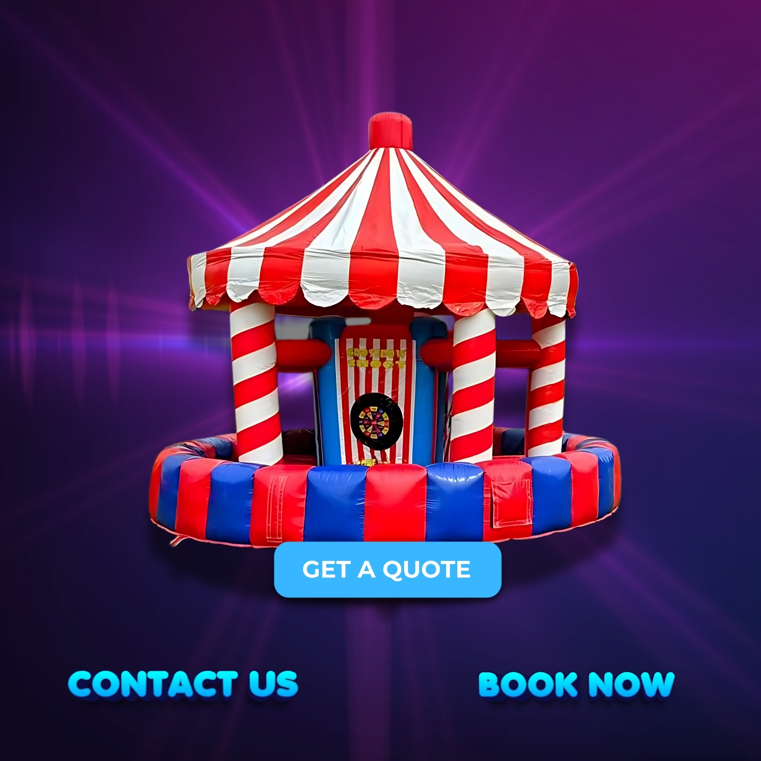 Inflatable Side Stall Hire - Rodeo Bull Hire in Essex, London ...