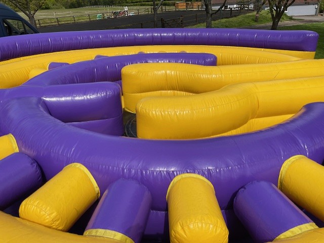 Duck n Run Inflatable Bed (Inflatable bed only) 31ft Dia - Bouncy ...