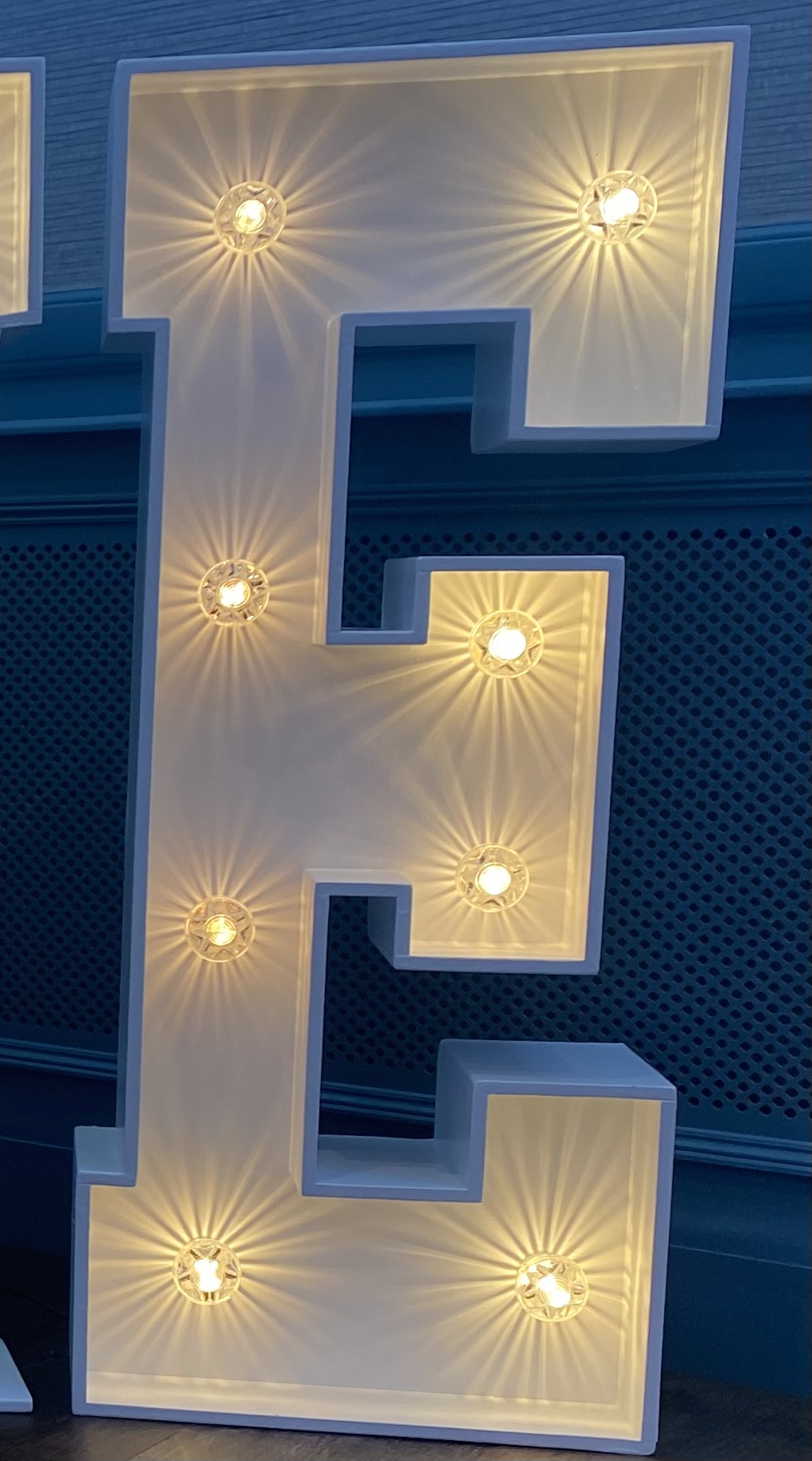 Light Up Letters - Hire, Balloon Displays, Bouncy Castle, Soft Play in ...