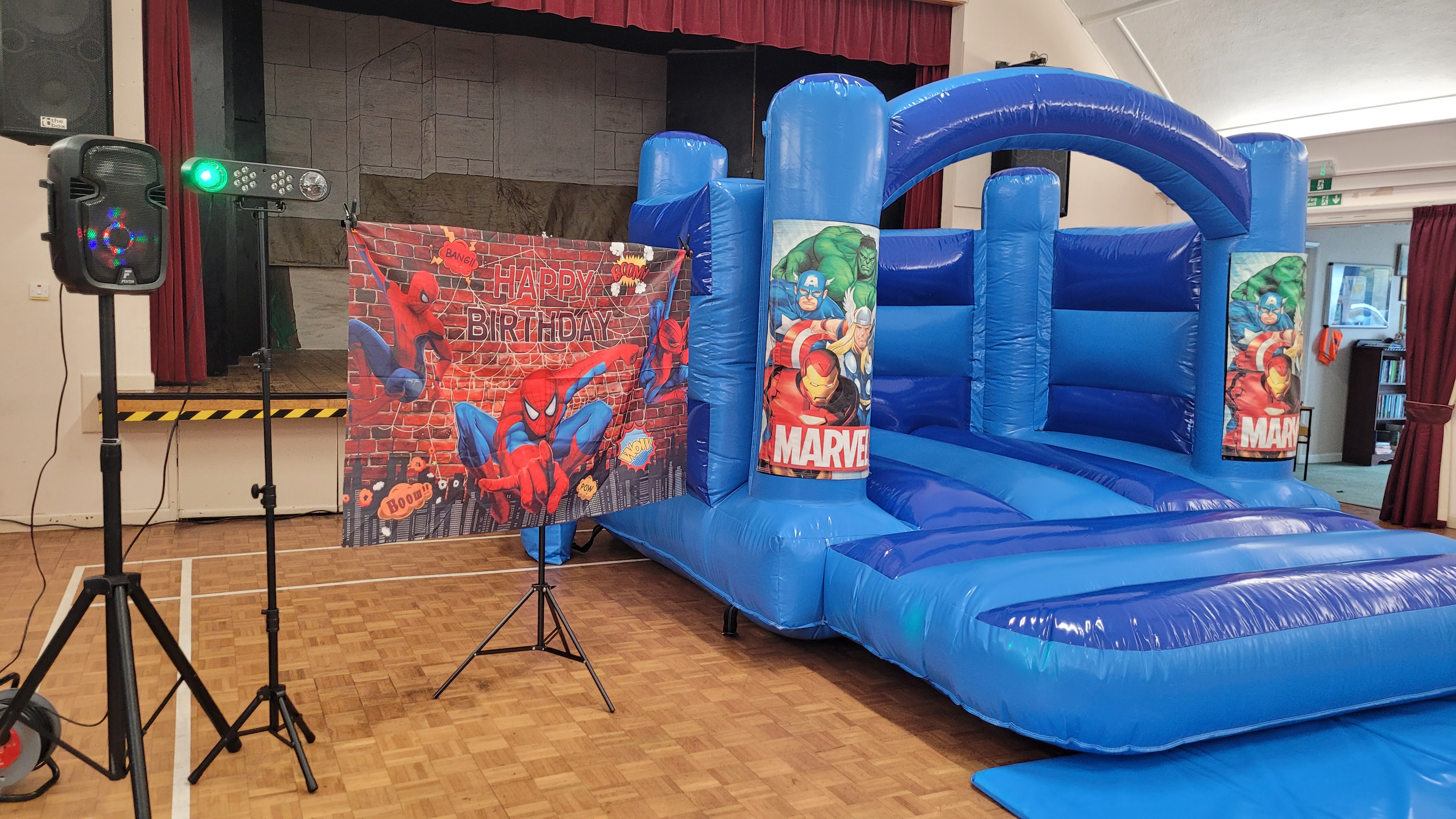 Superhero Hulk Themed Party Package Hire