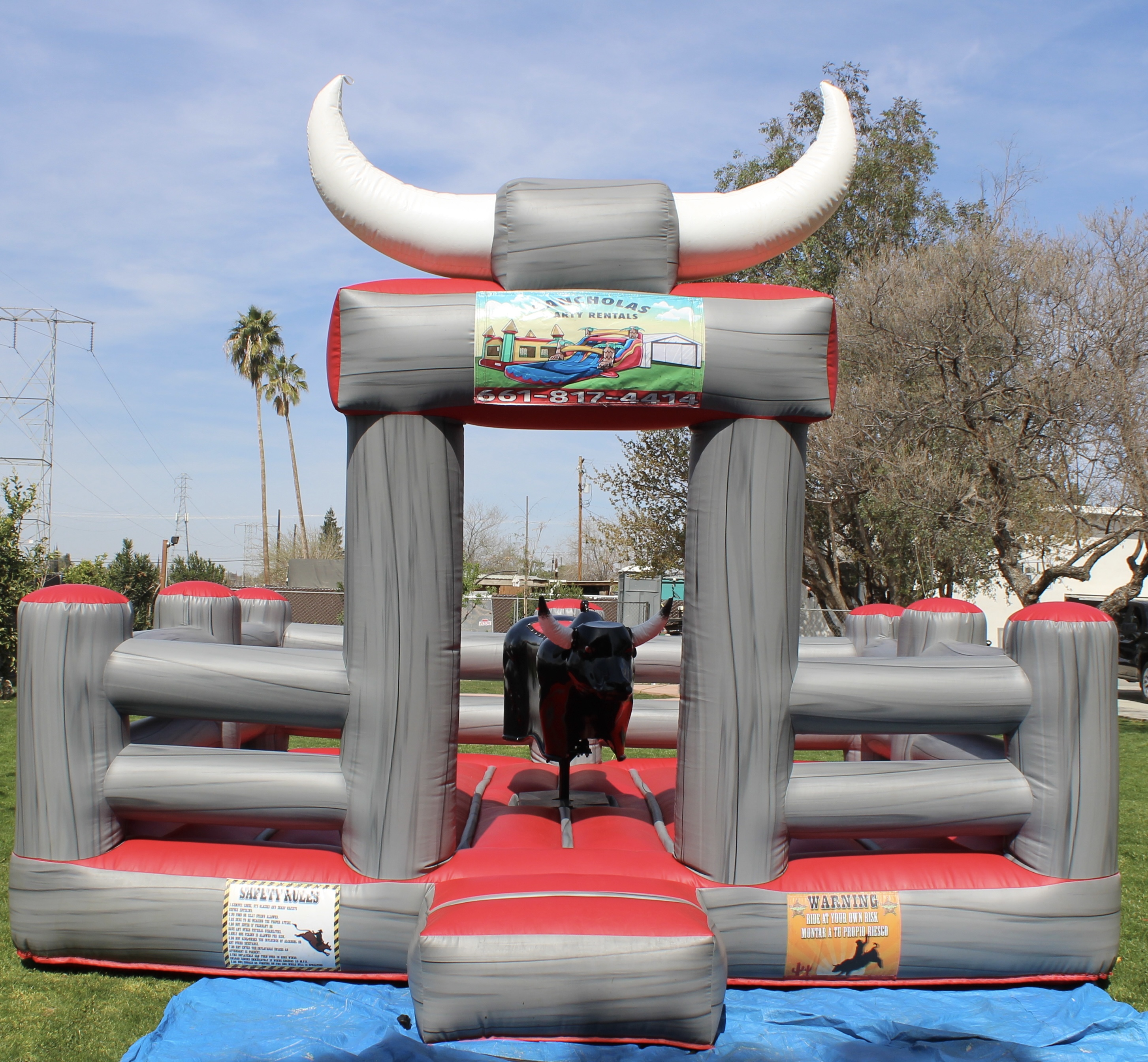 Mechanical bull - Hire in California | Cancholas party rentals