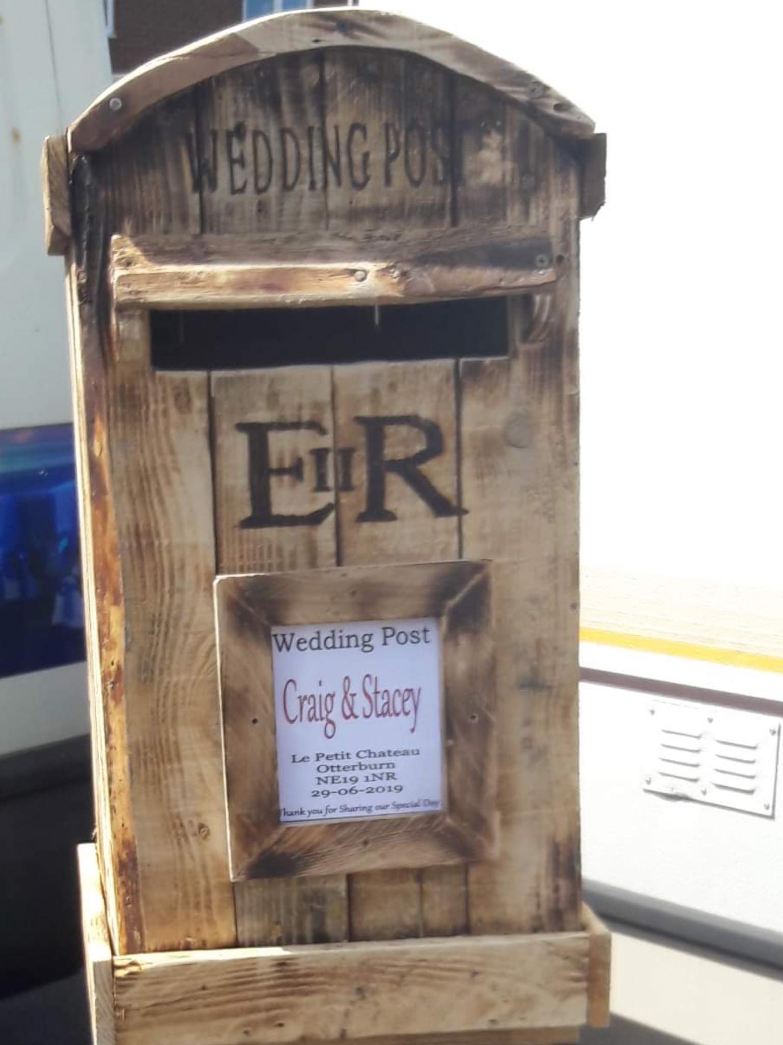Rutic Letter box hire - Hire in north east of east | Candy Kids ...