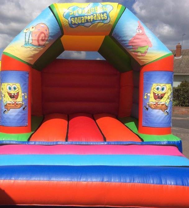 Sponge Bob Bouncy Castle 11x15 - Bouncy Castle Inflatable Hire in ...