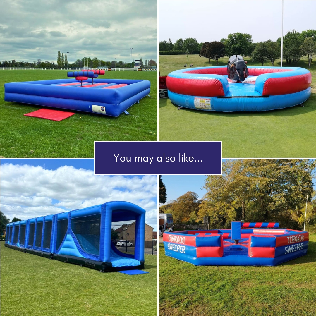 Total Wipeout Last Man Standing Sweeper Corporate Inflatable hire