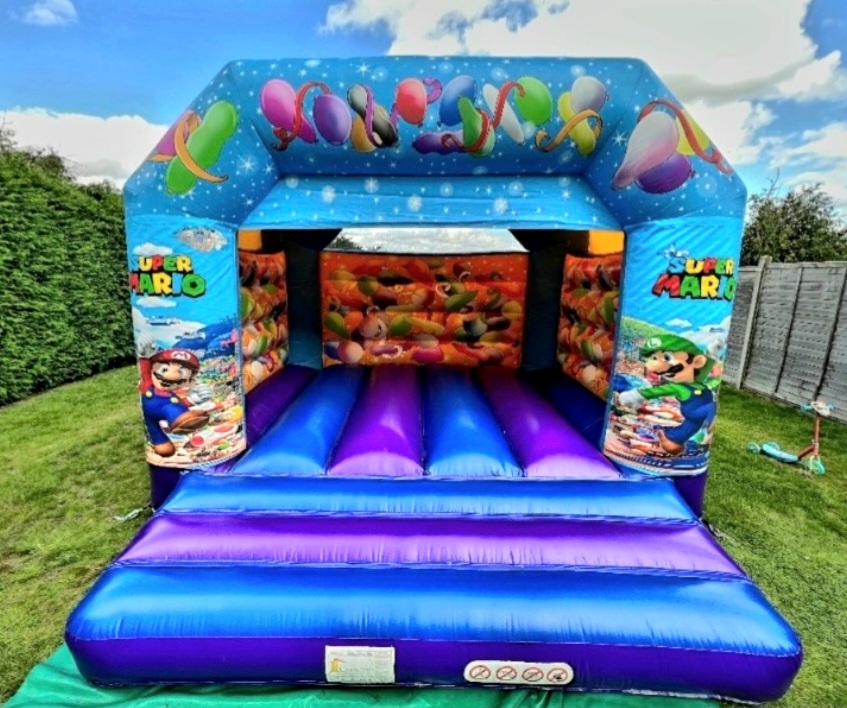 Super Mario 12x12ft Bouncy castle. - Bouncy Castle Hire in Luton ...