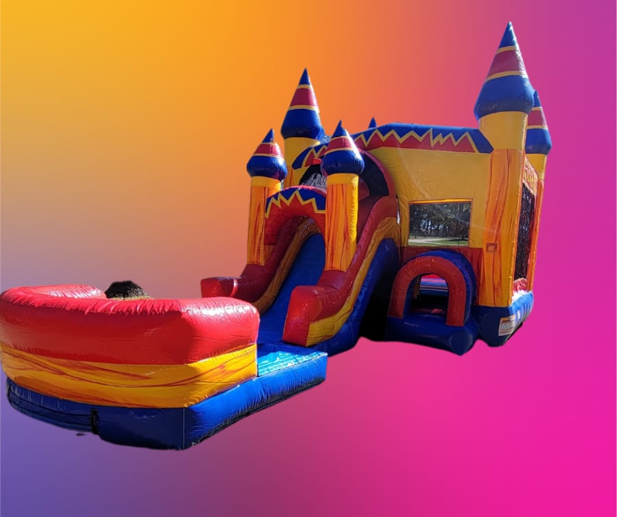 Super Hero Bounce with Splash Pad - Bounce House Rentals in Danville ...