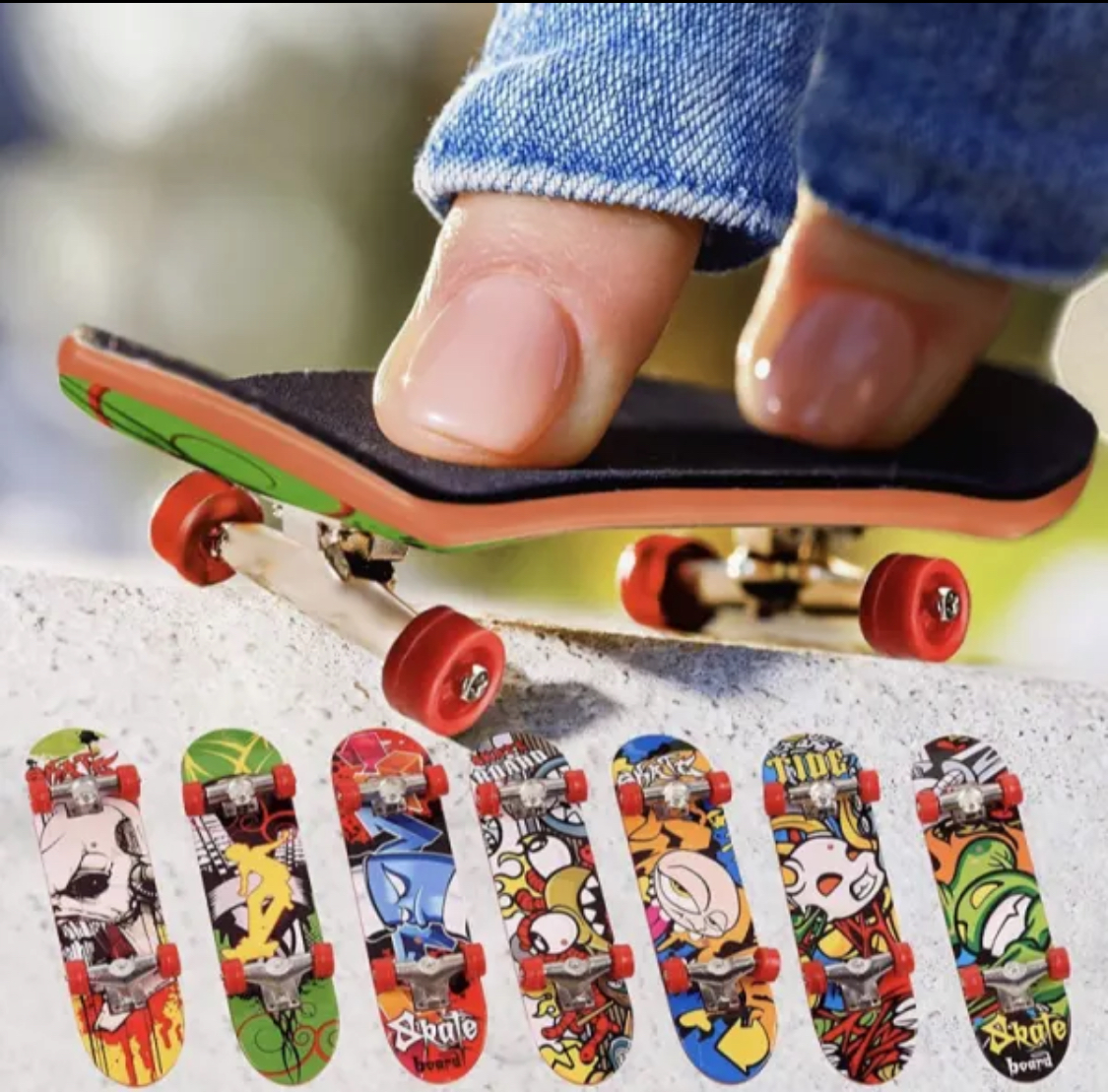 Finger Skateboard Fidget - Free Sensory Toys | Online Toy Shop ...