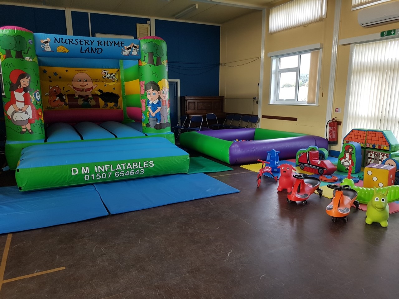 Nursery Rhyme Bouncy Castle - Bouncy Castle Hire in Louth, Horncastle ...