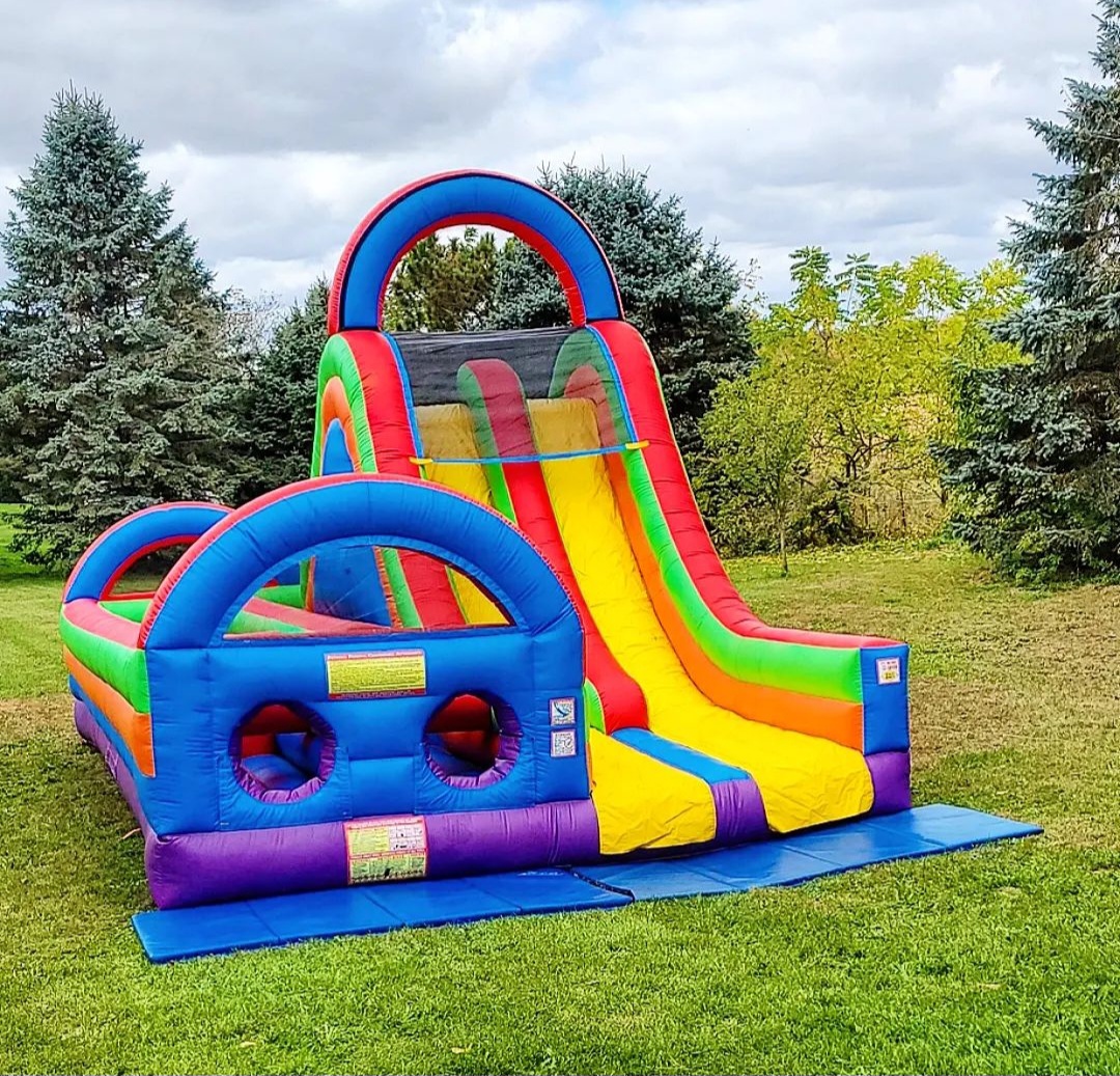 The Race Obstacle Course Rental | Bounce House Kingz | Lansing, MI