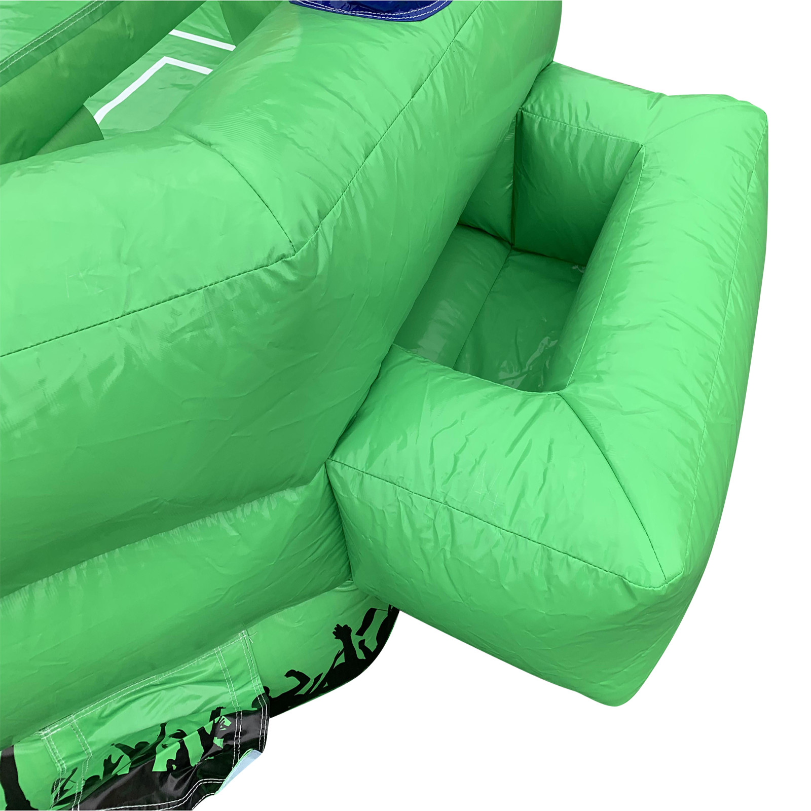 BBOL-171 - 10x5x4ft - Air football table (Mainly green with art ...