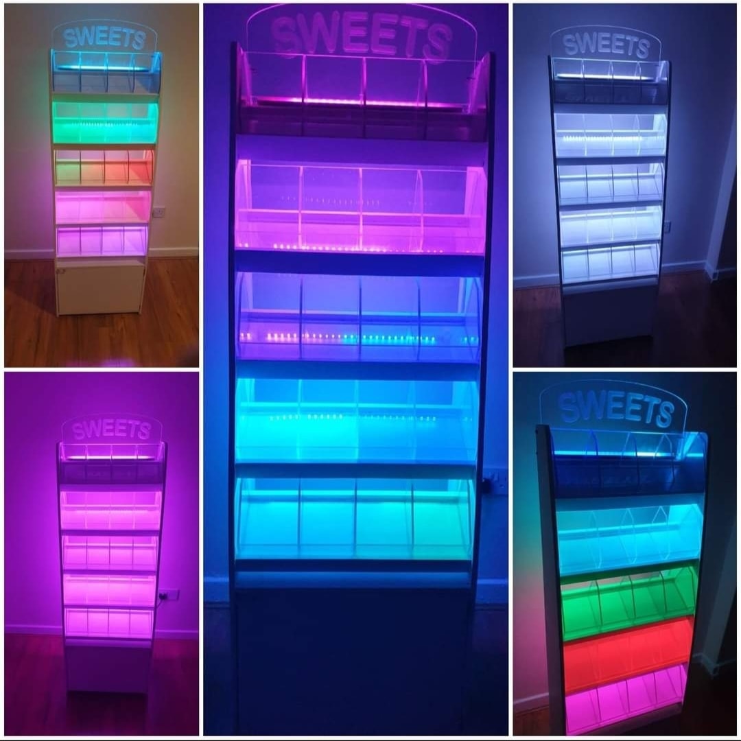 LED Pick 'N' Mix - No Sweets - Entertainment Hire in City Of Glasgow | Wee Tait Entertainment