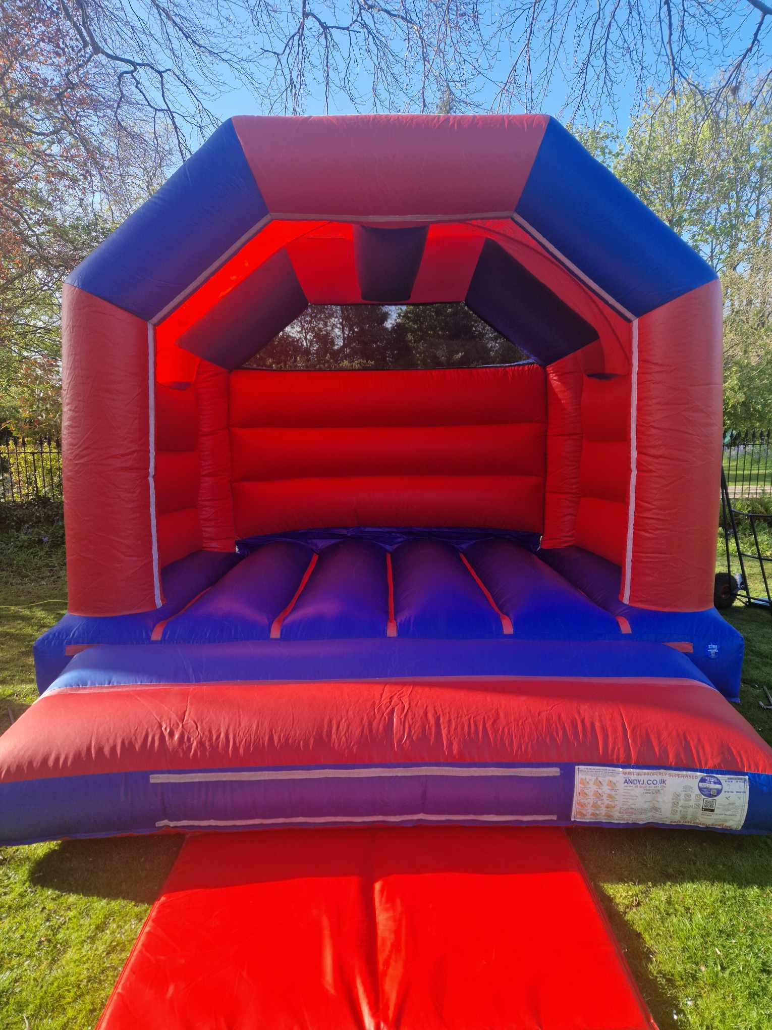 Red A Frame - Hire in Lincoln | Lincs bounce
