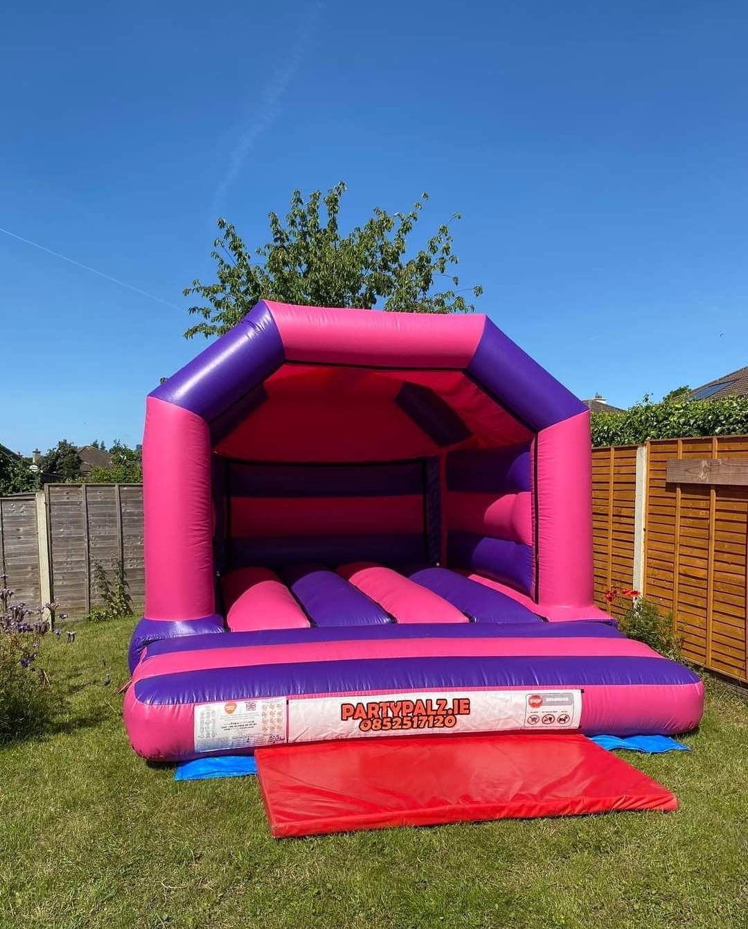 Velcro Bouncy Castle Pink & Purple 15x12 - Affordable Buffet Style ...