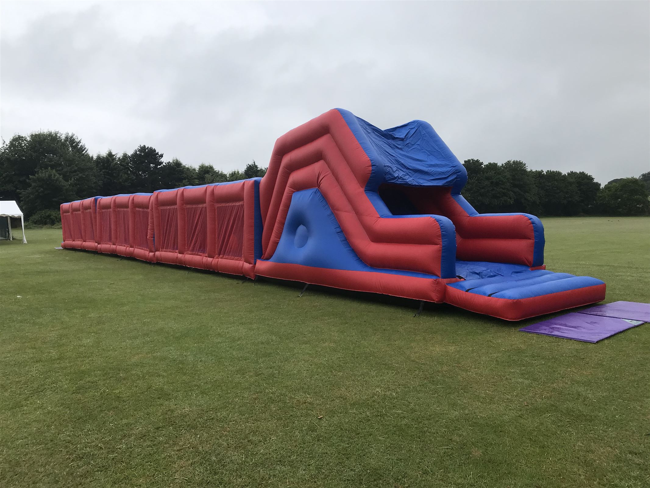 Ace Inflatables | 100ft Inflatable Assault Course