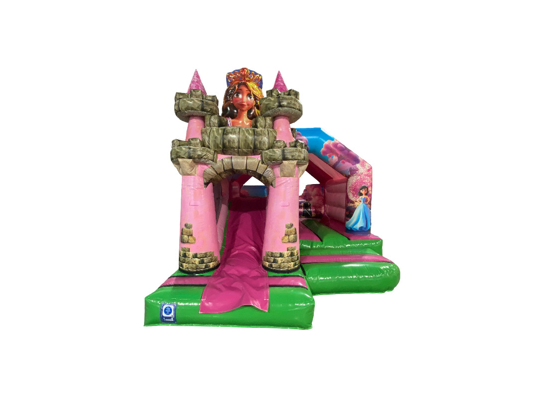 3D Princess Front slide | Bounce mania ltd