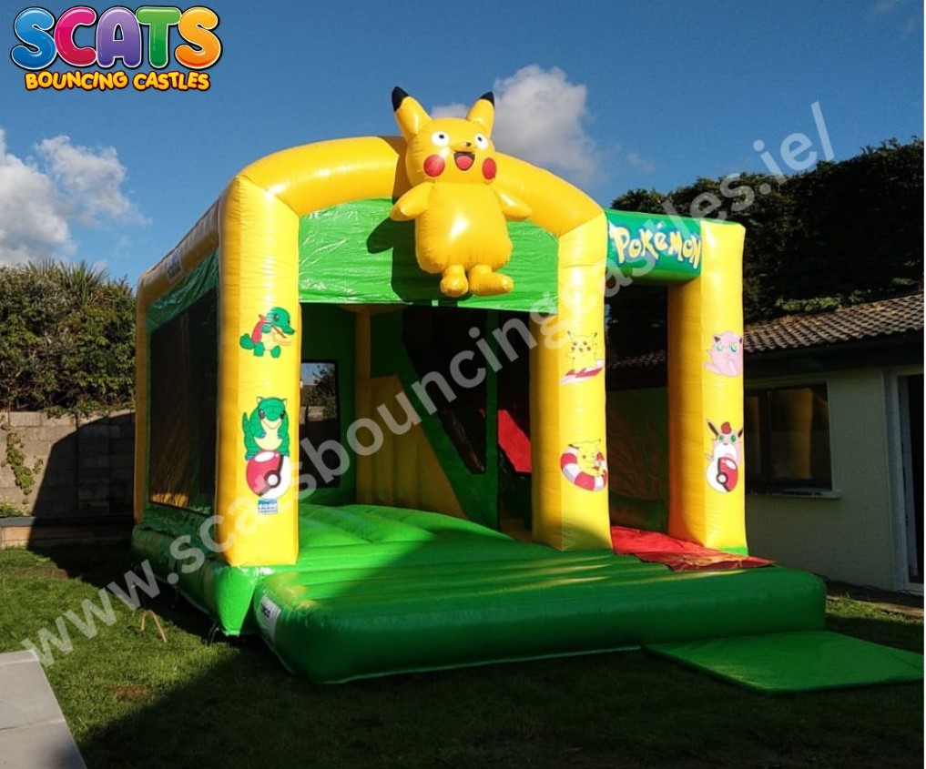 Pikachu Combi - SBC149**1 Day & 2nd Day Free** - Bouncy Castle Hire in ...