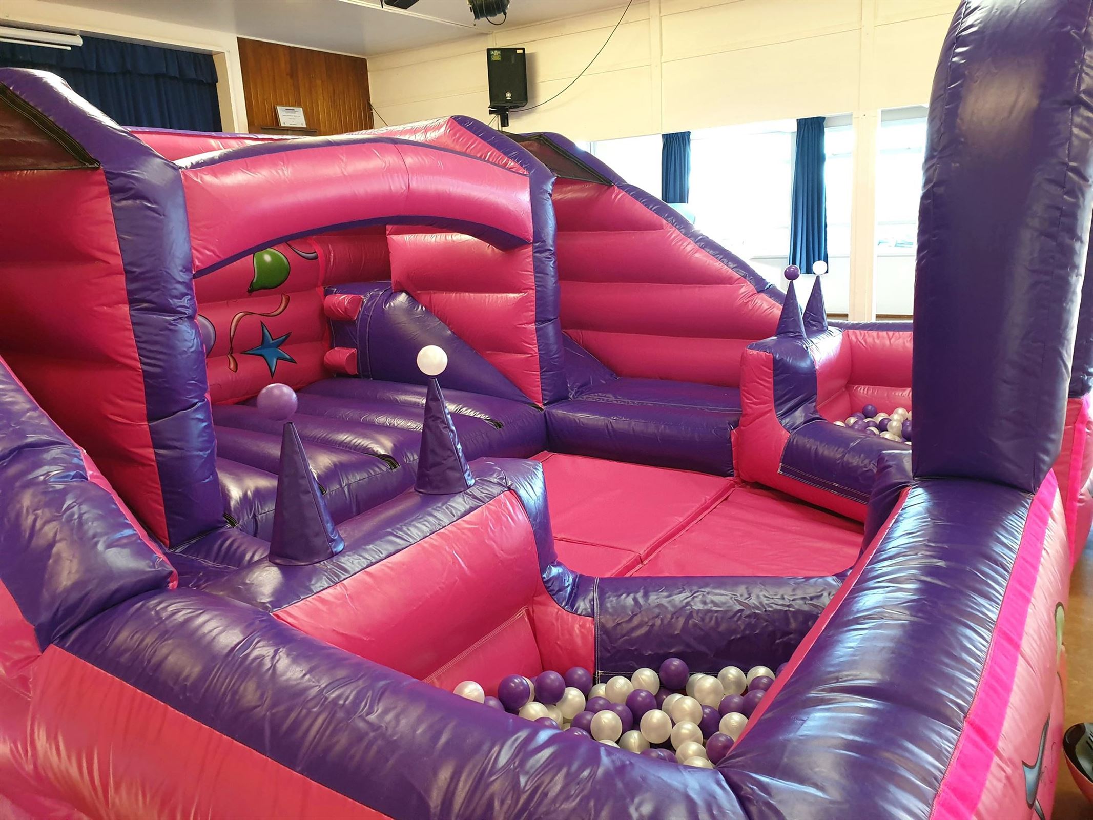 Pink & Purple Play Park Hire | Bedfordshire, Buckinghamshire