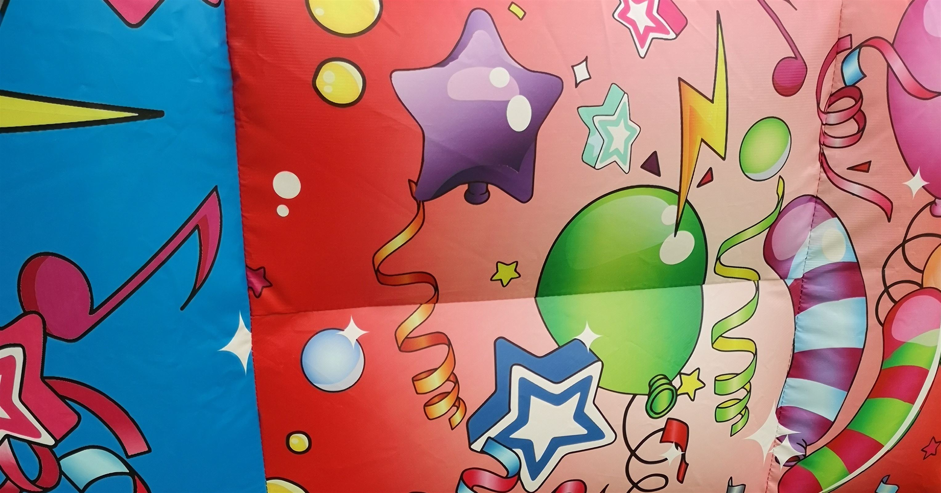 BBOL-116 - 15x15x6.5ft - Playpark - (Red & Blue Partytime) - Bouncy ...