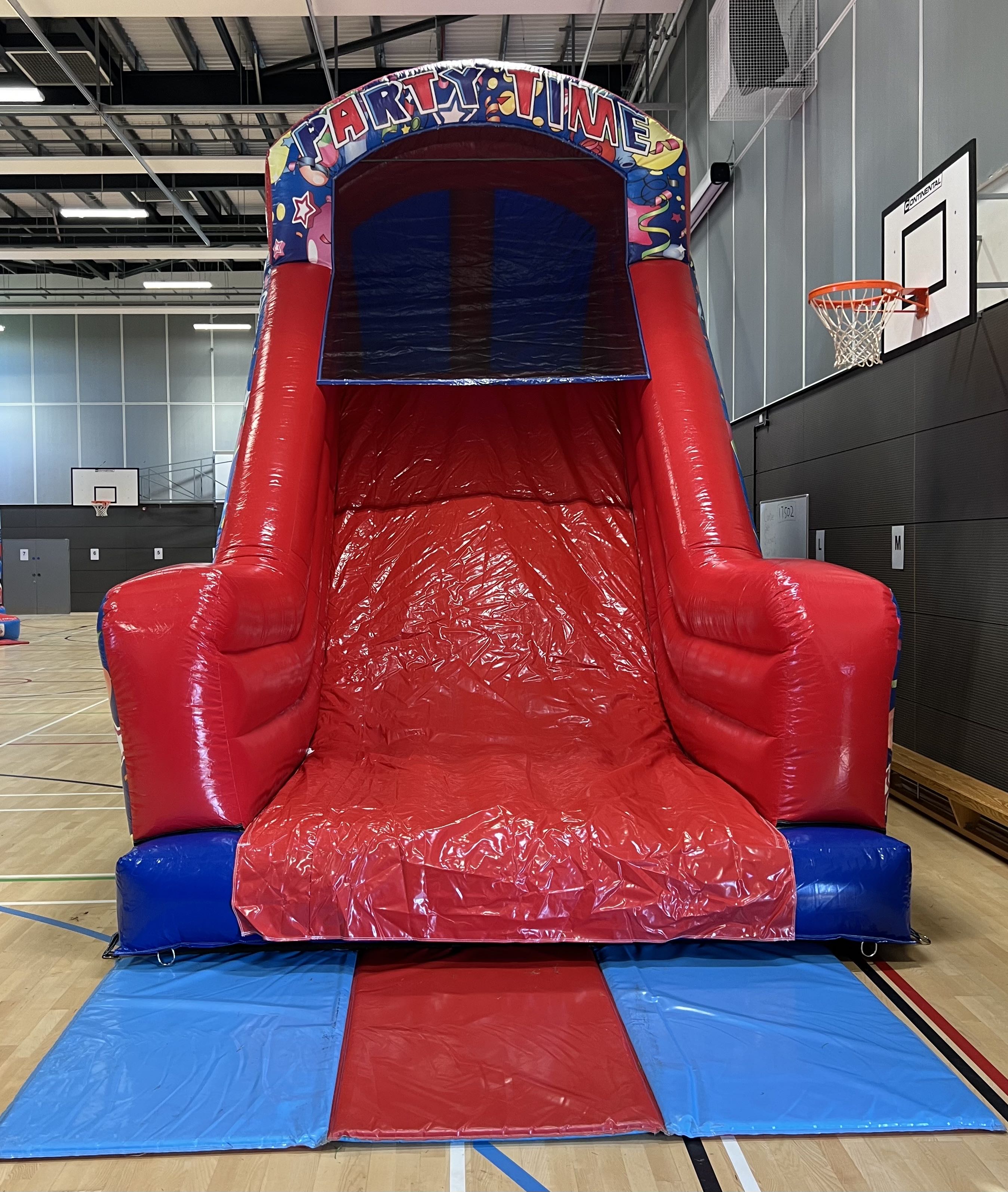 40ft Partytime Drop slide Fun Run - Bouncy Castle Hire, Bouncy Castles ...