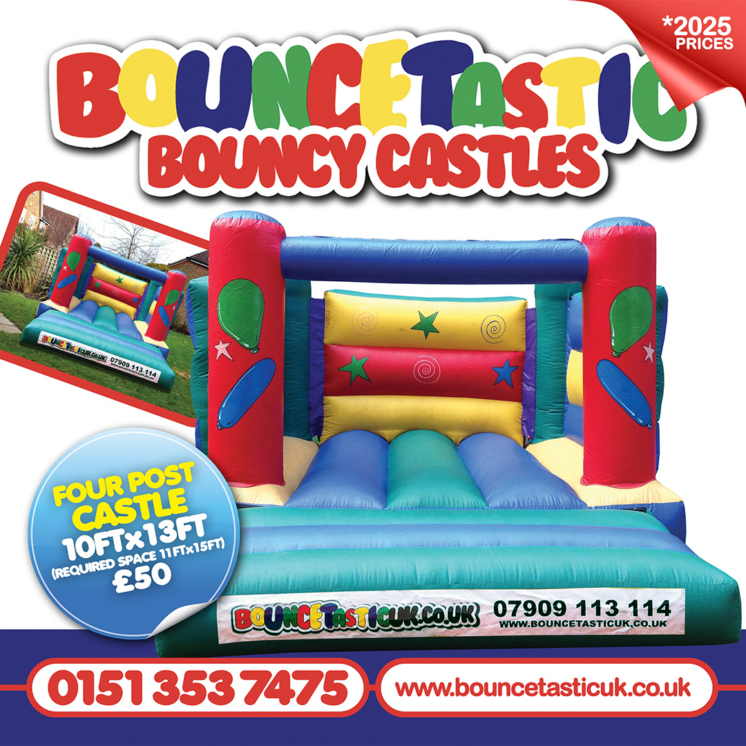 Cheapest Bouncy Castle Hire | Inflatables Liverpool & Merseyside