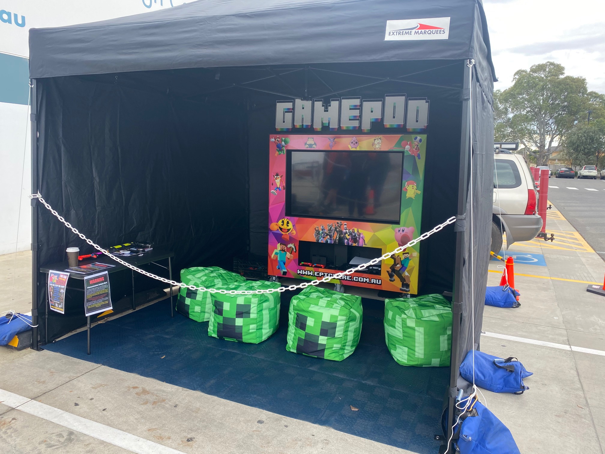 Kids Gaming Party Hire Adelaide Game Podz