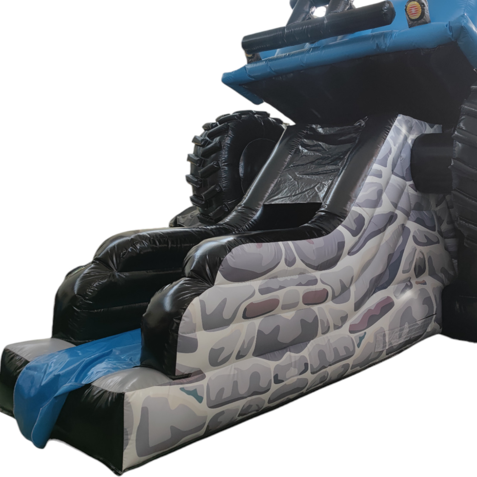 BBOL-018 - 25x13x12.2ft - Mayhem Monster Truck - (Light Blue & Black ...