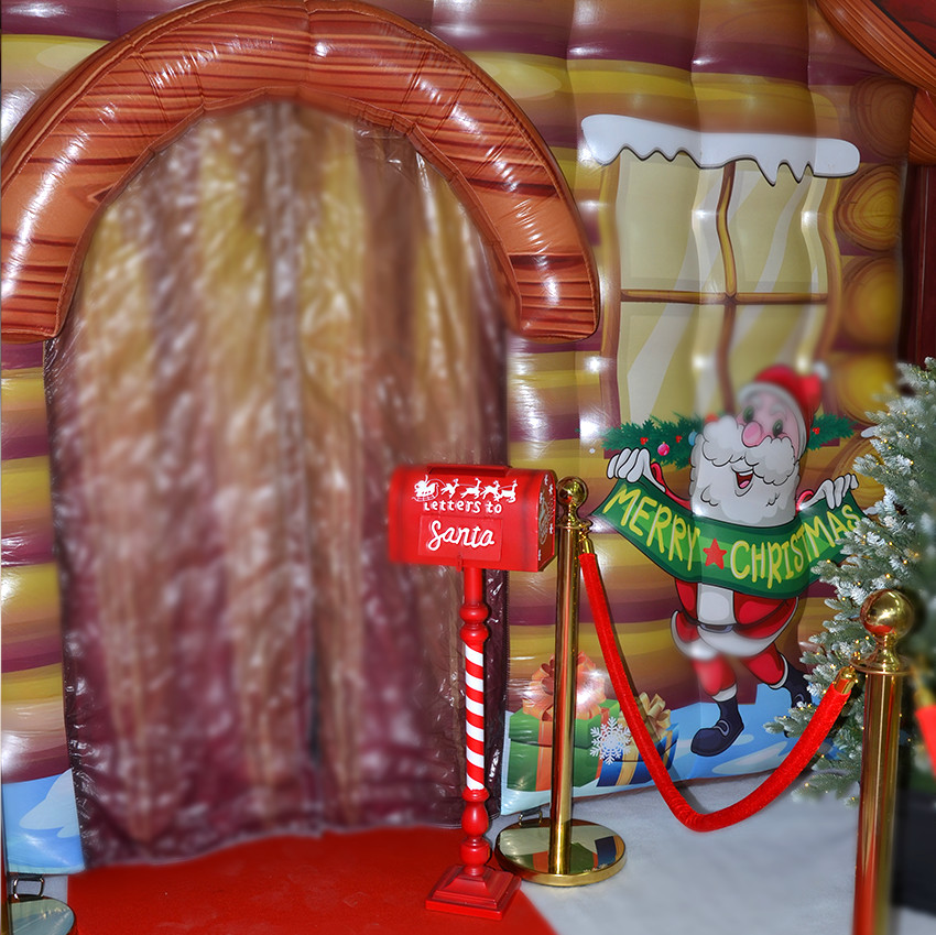 Gold Christmas Grotto Package - Inflatable, Bouncy Castle ...