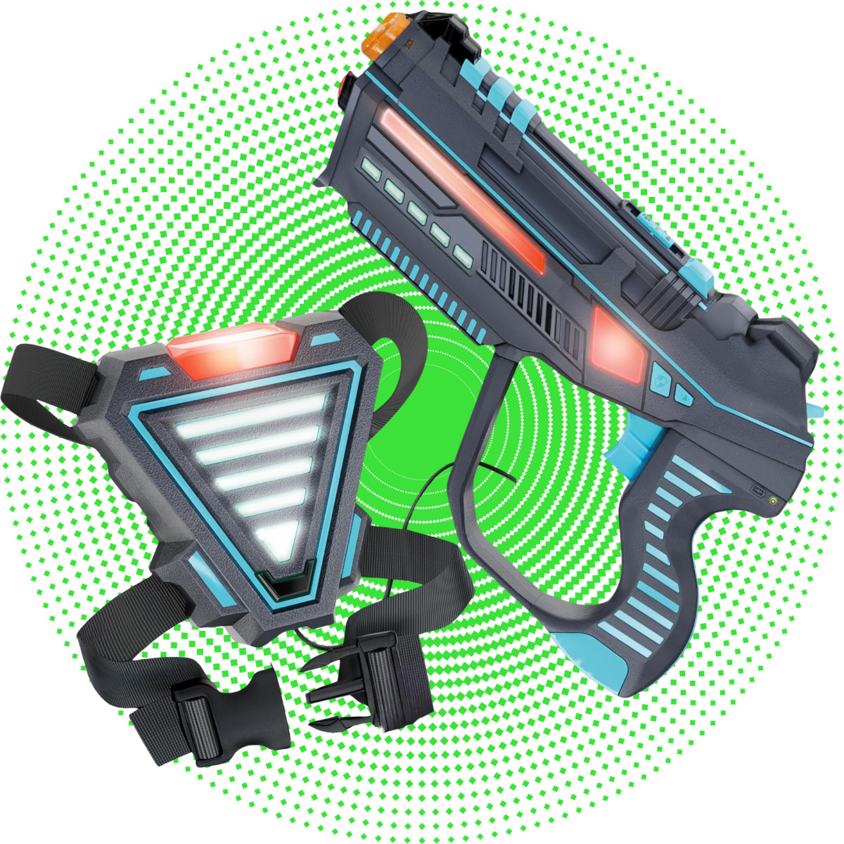 Lazer Tag Guns- Set of 12 - Bounce House Rentals, Jumper Rentals ...