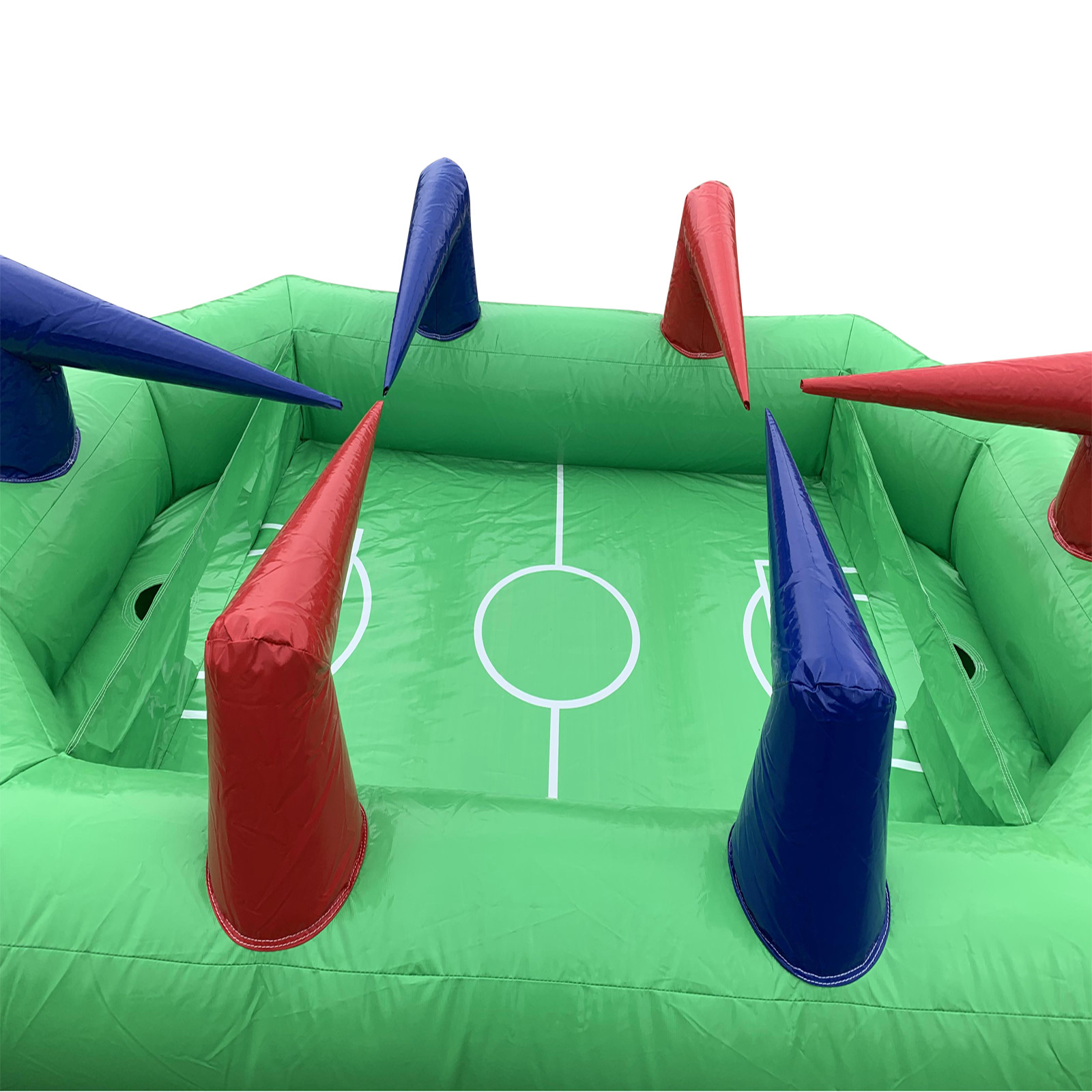 BBOL-171 - 10x5x4ft - Air football table (Mainly green with art ...