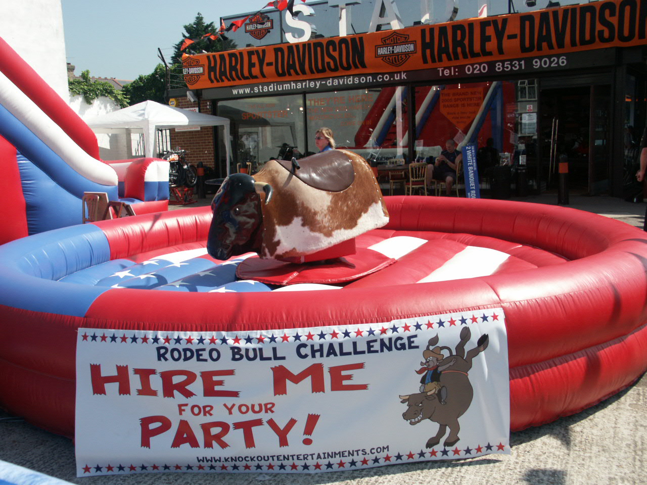 Adult Fun Hire in Leicester | Rodeo Rugby Ball, Surf Simulators, and M