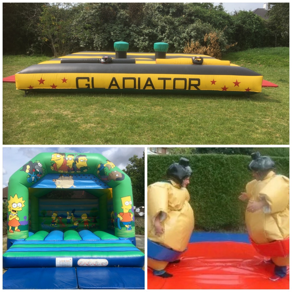 Inflatable fun days for schools Bexleyheath Welling Dartford Sidcup