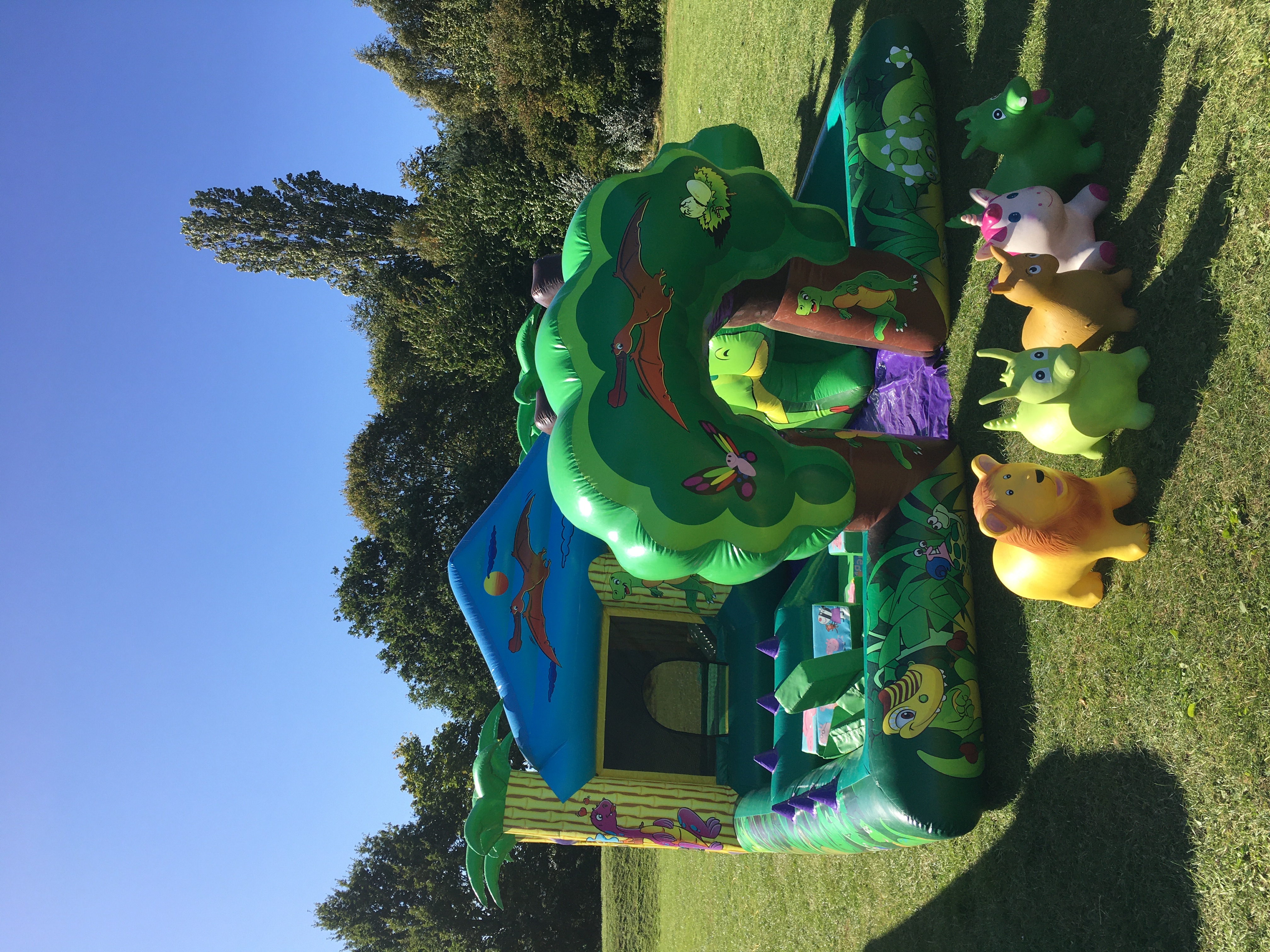 Dinosaur Toddler Inflatable Park 20ft X 17ft Bouncy Castle Hire In dinosaur-toddler-inflatable-park-20ft-x-17ft-bouncy-castle-hire-in