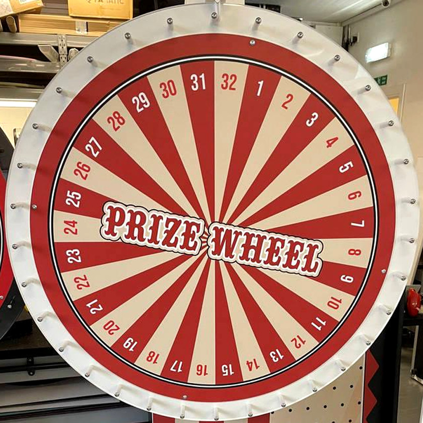 Prize Wheel Hire - Inflatable, Bouncy Castle, Entertainment, Event ...