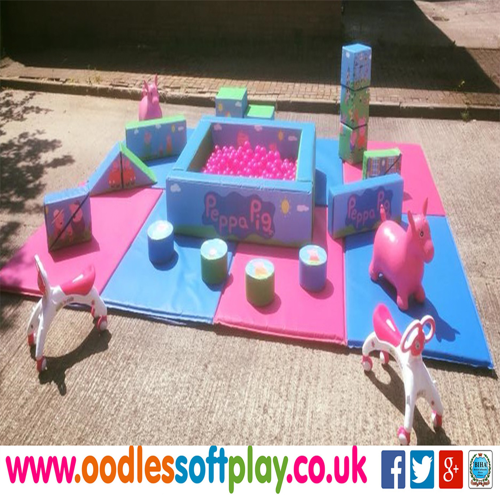 Peppa Pig Soft Play - Soft play and Inflatable hire in Manchester ...