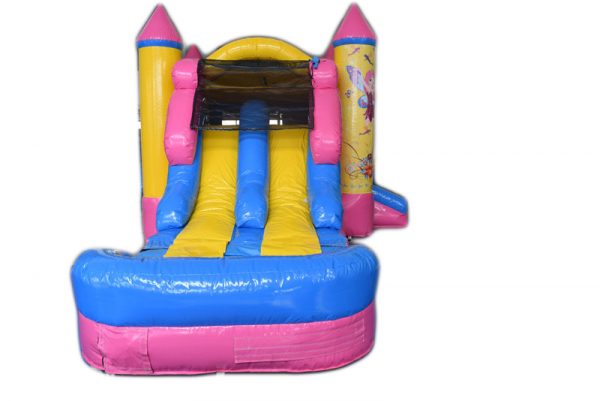 Double Slides Fairy Bounce - Bouncy Castle & Waterside Hire in Auckland ...