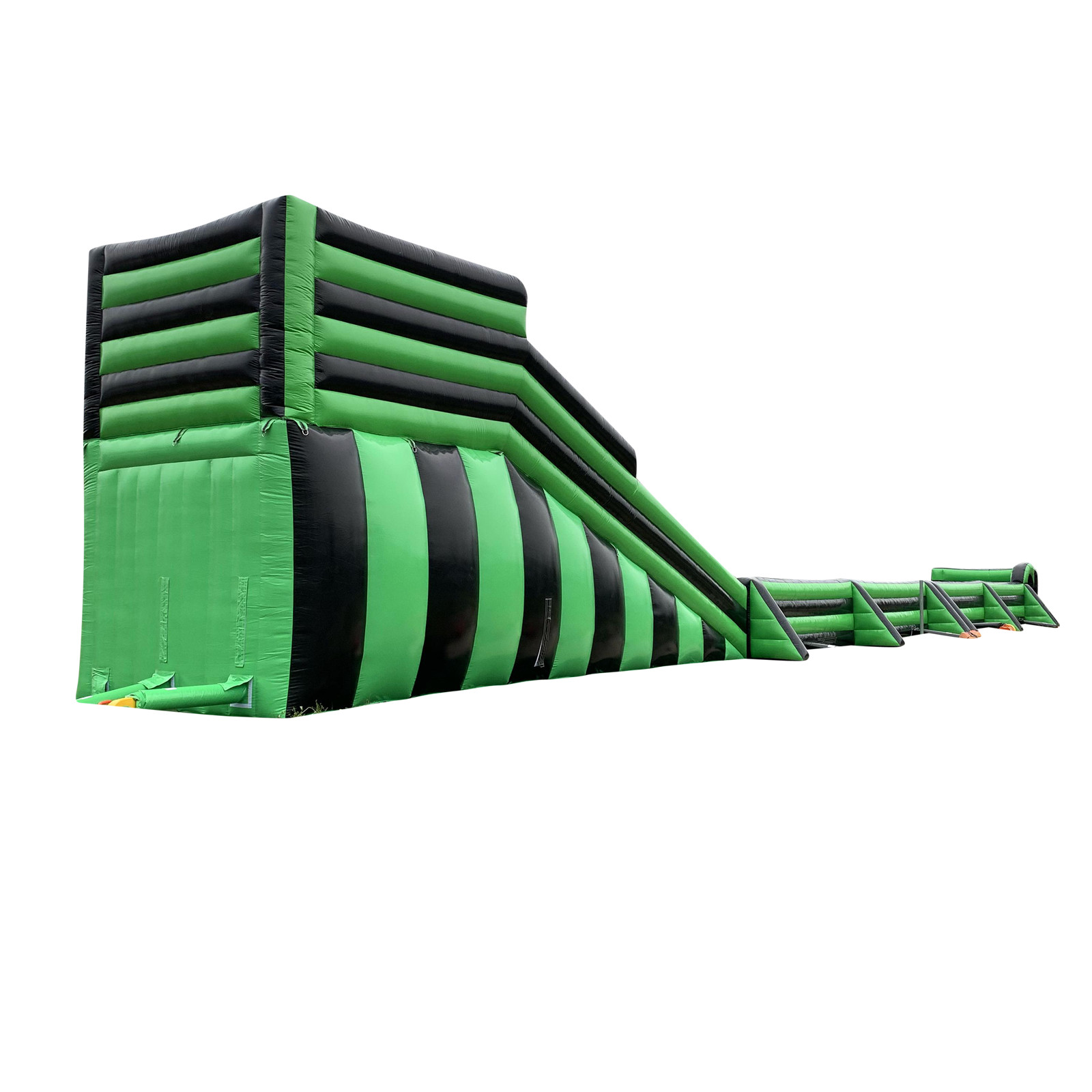 BBOL-229 - 120x13.2x23ft - 3 Part Zorb Ramp with extension lane (Black ...