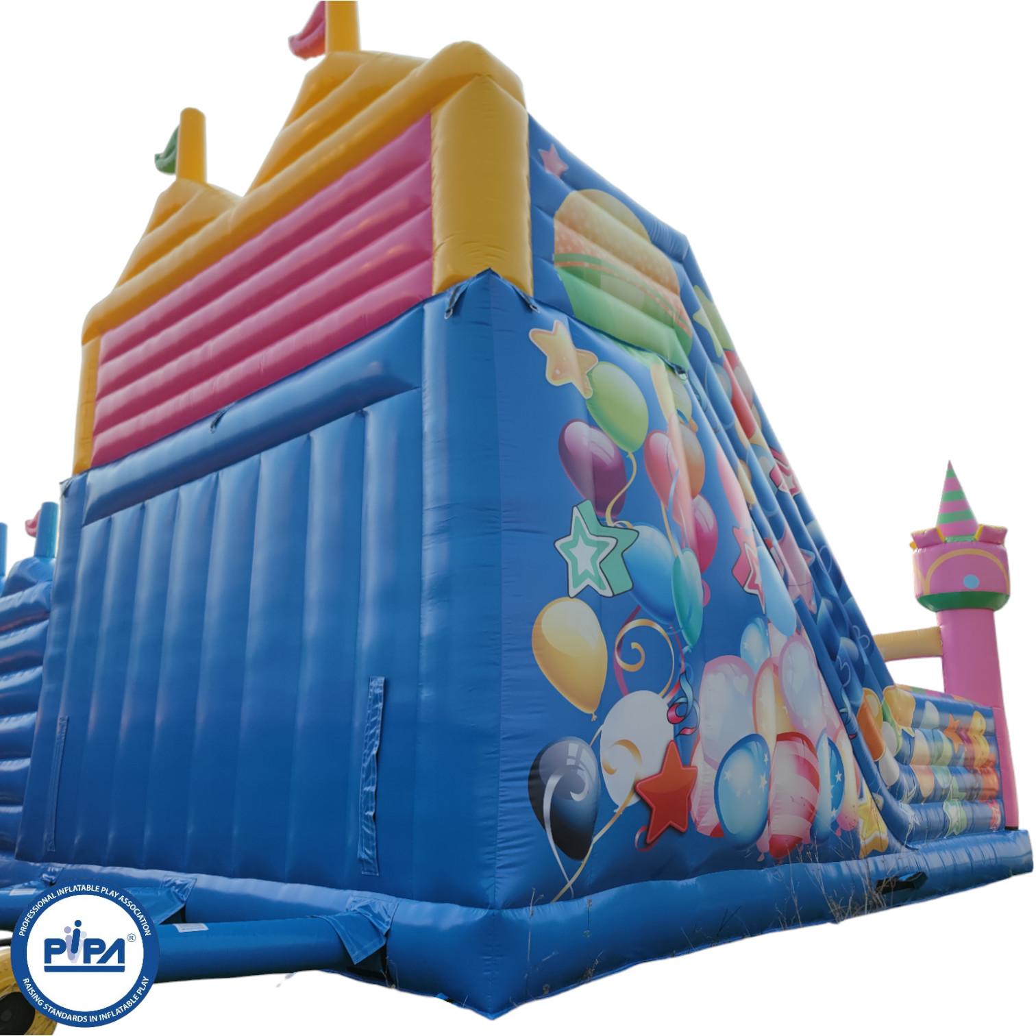 BBOL-279 - 30x30x25ft - Showmans Activity Centre - (Ice blue, Yellow ...