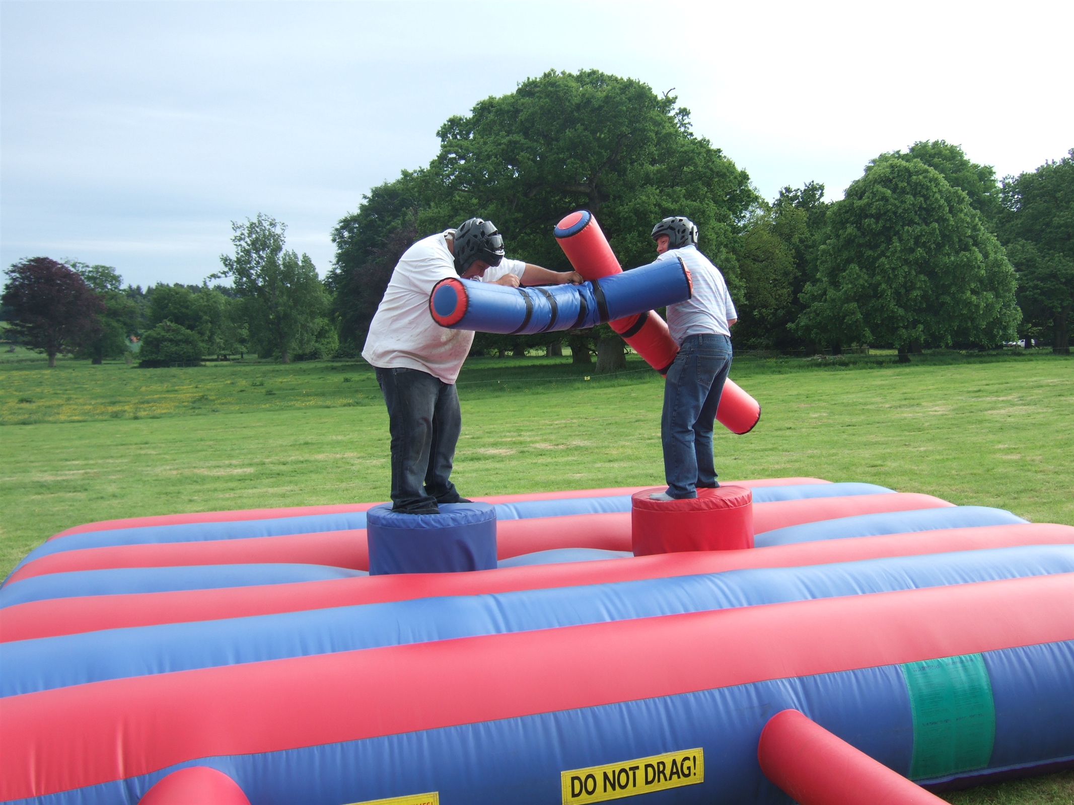 Gladiator Duel - Bouncy Castle Hire, Inflatable Hire, Garden Game Hire ...