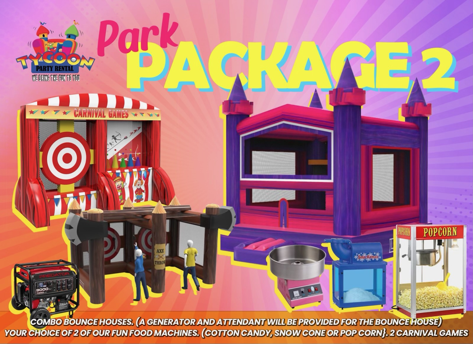 Bounce House - Hire in florida | Tycoon Party Rental