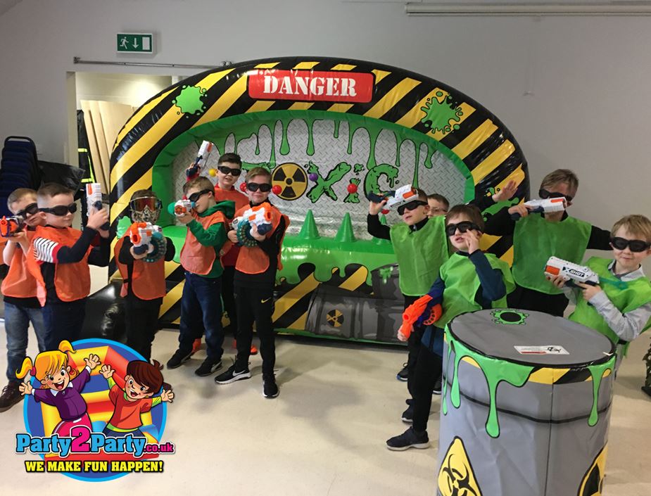 Nerf Gun War Party Hire Package | 2 Hours | £200 | Party2Party.co.uk ...