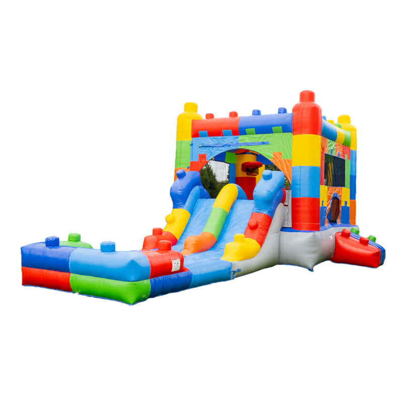 Lego Bounce House and Waterslide Combo - Party Rentals in Redding ...
