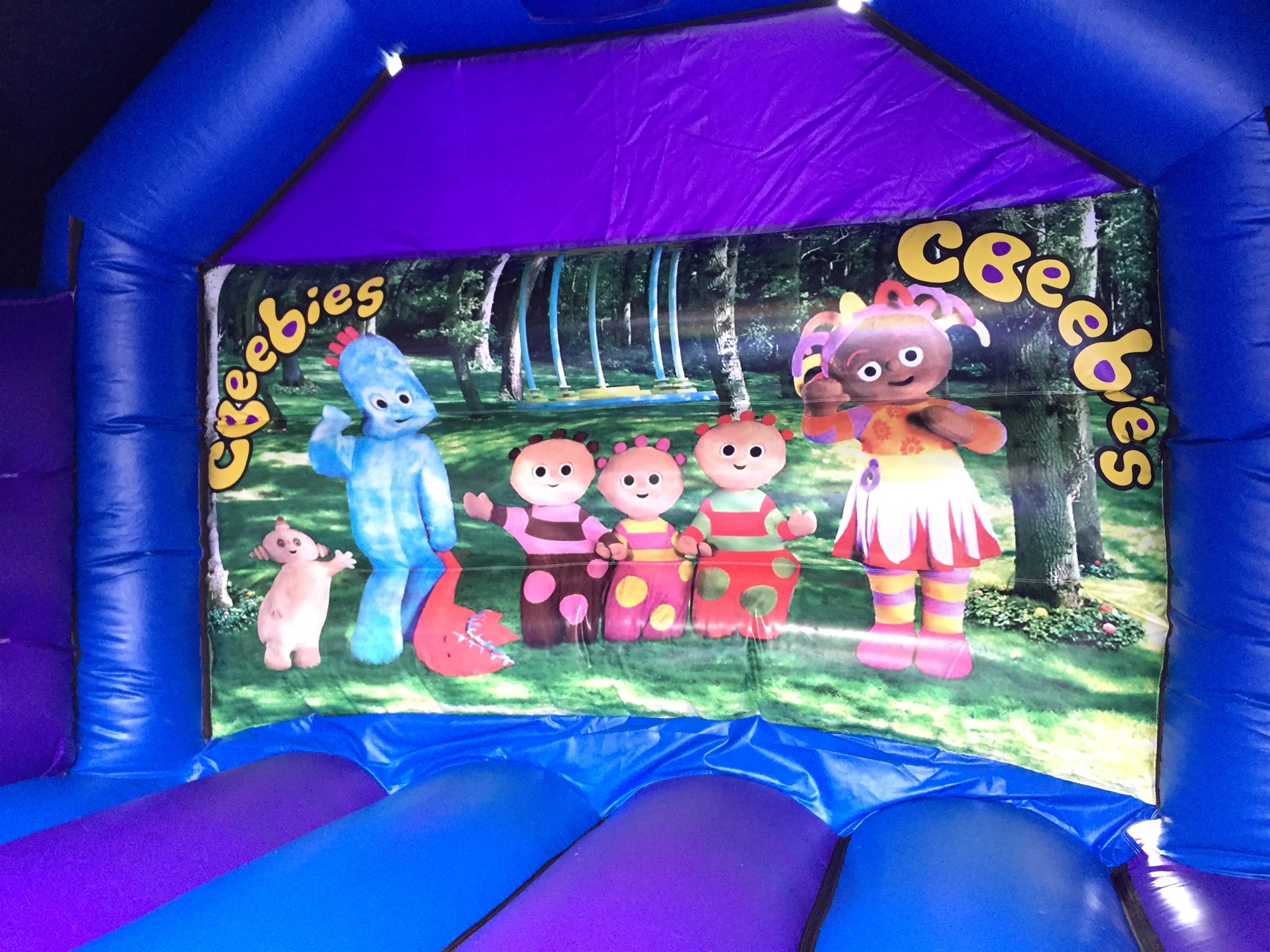 Cbeebies Slide Bouncer 12ft x 17ft - Bouncy Castle Hire in Liverpool ...