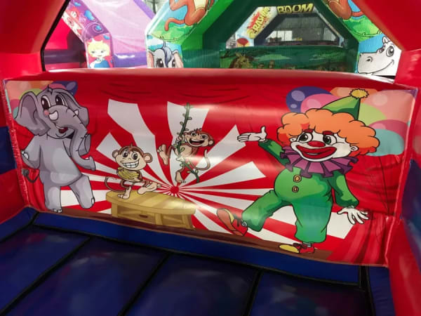 12ft x 15ft Circus Bouncy Castle - Bouncy Castle Hire in Wolverhampton ...