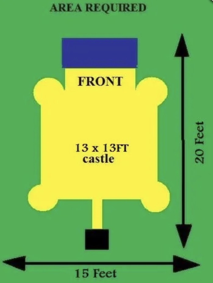 3D Jungle Bouncy Castle for hire in Bexleyheath Sidcup Dartford Erith