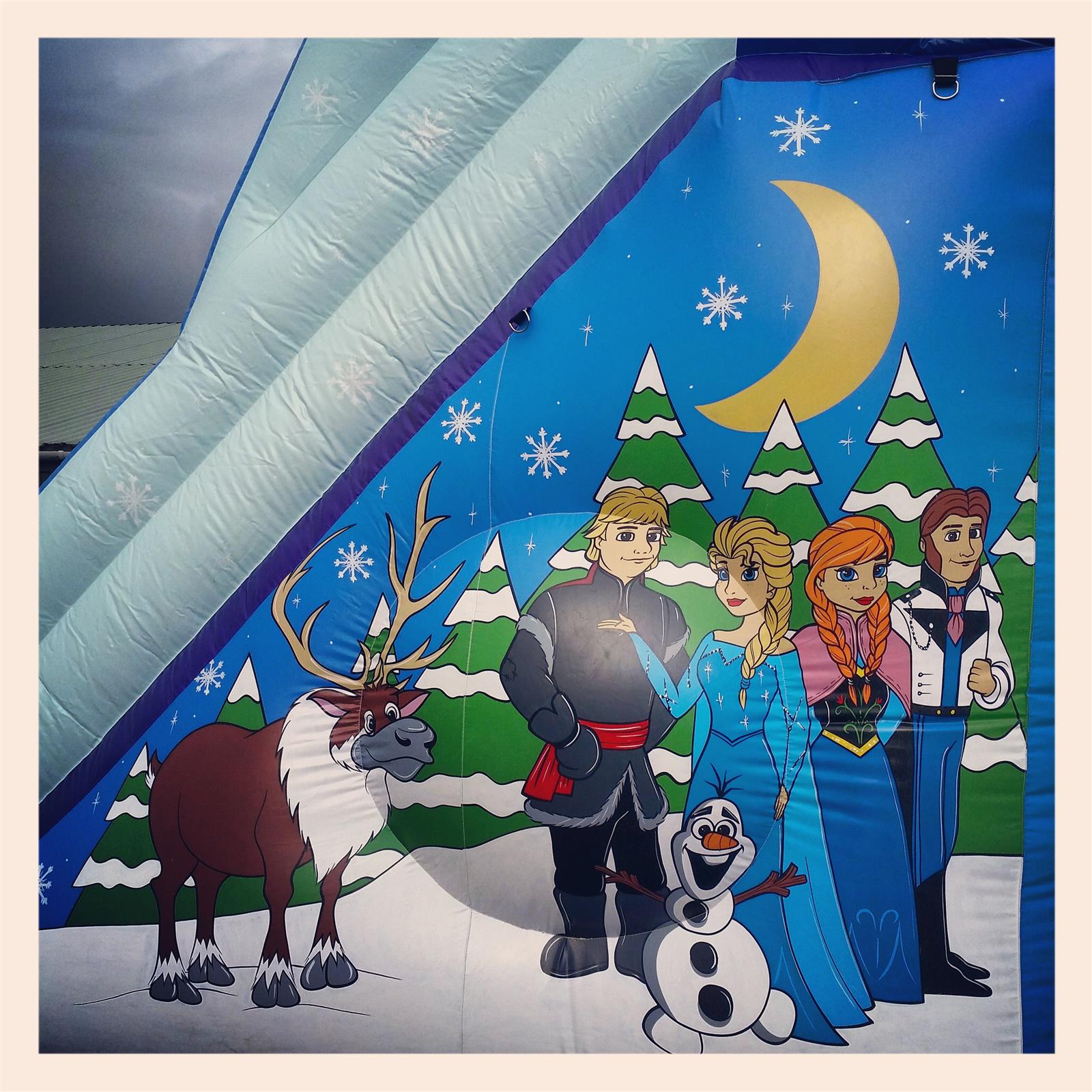 Frozen Super Slide | Hire Inflatables Pembrokeshire & Swansea