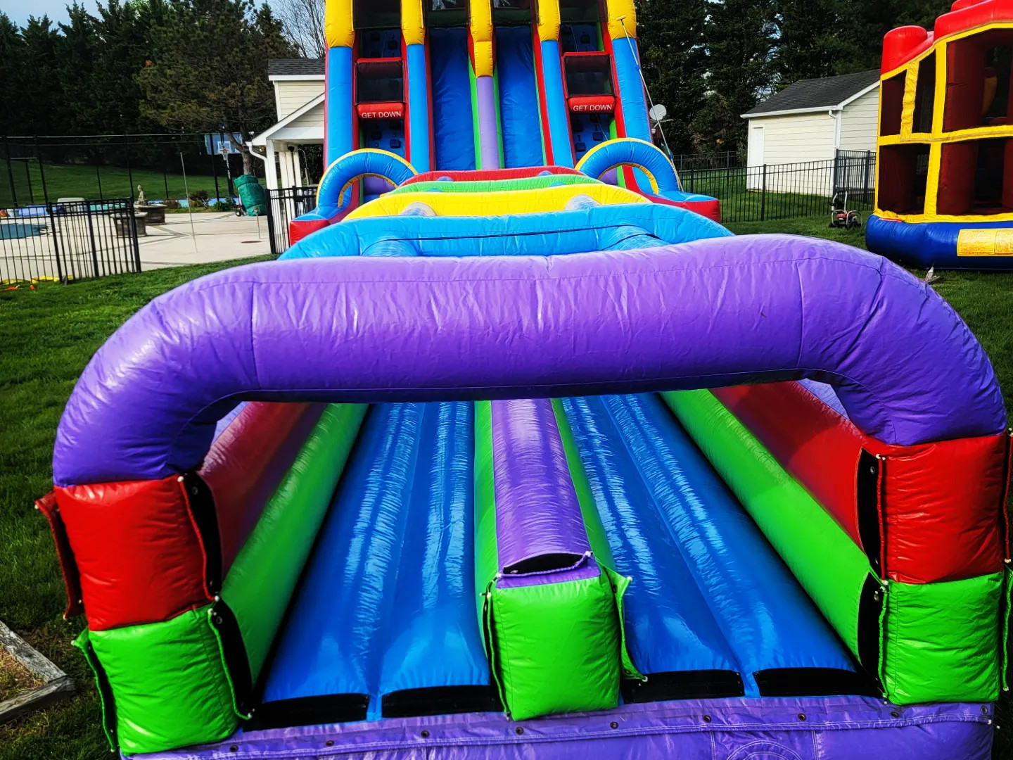 X-Run Mega Slip N Slide - Hire in VA | Jumping J's LLC